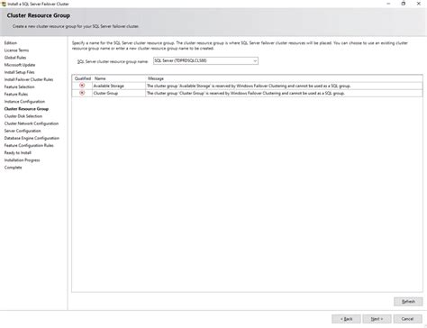 Install Sql Server 2022 On Windows Server 2022 Failover Cluster Wsfc