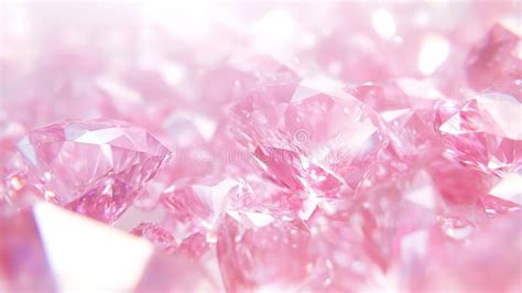 Abstract Diamond Shards With Holographic Magical Effect Stock