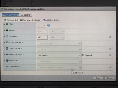 Hassos Running On Esxi Pci Passthrough No Boot Home Assistant Os Home Assistant Community