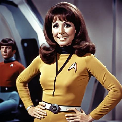 A Young Marlo Thomas On Star Trek By Rollingrck On Deviantart