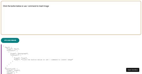 Tiptap React Examples CodeSandbox