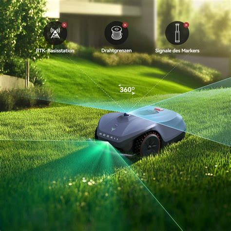 Hookii Tondeuse Robot Neomow X Pro Avec Gps Sans Fil Contrôlée Par