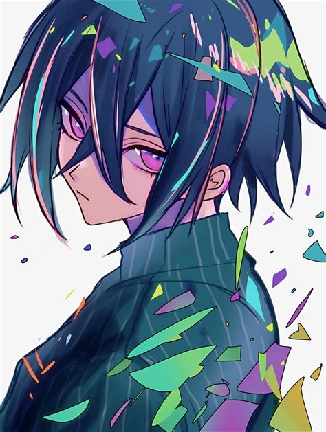 Saihara Shuichi Danganronpa And 1 More Drawn By Urami0310 Danbooru