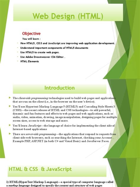 html download free pdf html html5