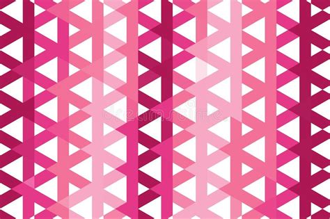 Abstract Triangular Grid Pattern In Dark Pink With Geometric Alignment