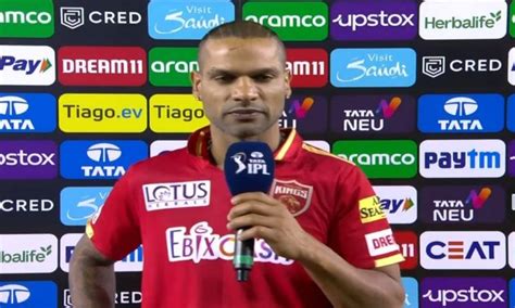 We Played More Dot Balls Pbks Captain Shikhars Big Statement After The