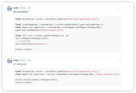 Java Hutool Excelwriter Excel设置单元格的超链接 个人文章 Segmentfault 思否