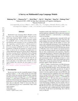 A Survey On Multimodal Large Language Models DeepAI