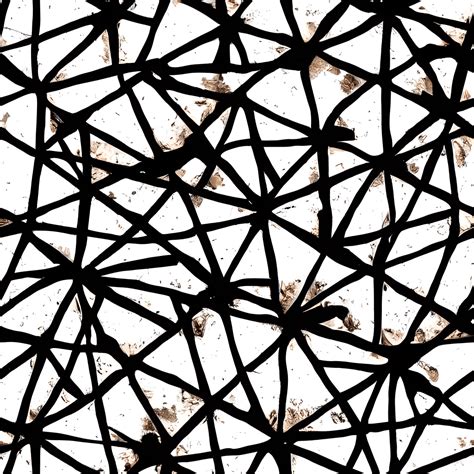 Retro Squares Circles And Triangles Pattern · Creative Fabrica