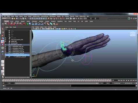 Creating A Character Rig Part Basic Hand Joints Advanced