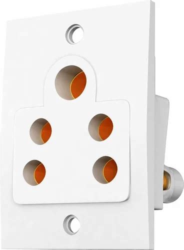 16a Five Pin Non Modular Socket At ₹ 58piece 5 Pin Socket In