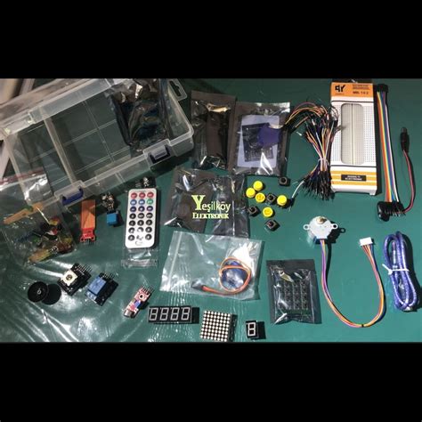 Arduino Başlangıç Seti FULL Başka Parçaya İhtiyaç Yok