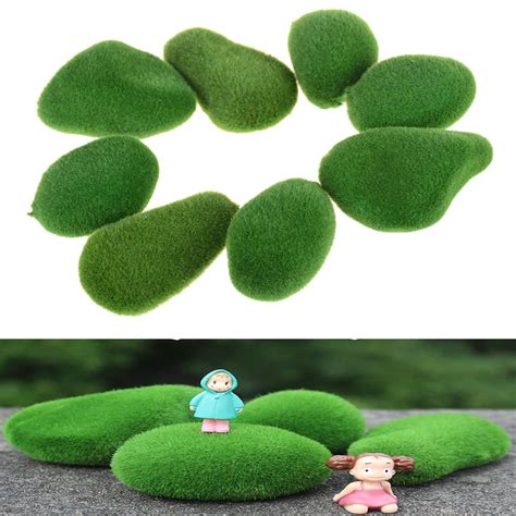 2pcs 4 Size Micro Landscape Green Grass Figures Miniature Decoration