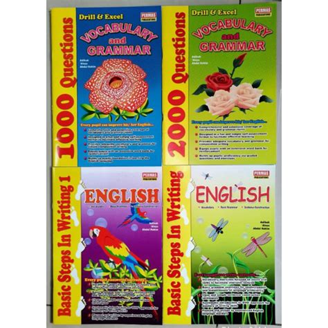 Buku Latihan Latih Tubi Bahasa Inggeris Mommy Deeba Writing