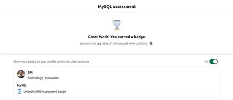 Sm Riad On Linkedin Linkedinskillassessment Mysql