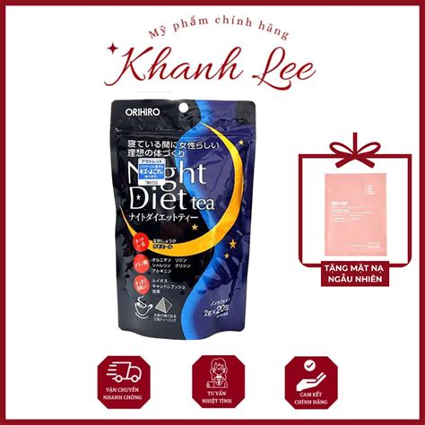 Orihiro Night Diet Tea 20 Packs From Japan Shopee Malaysia