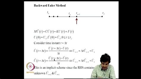 Forward And Backward Euler Method Central Difference Method Ch23sp