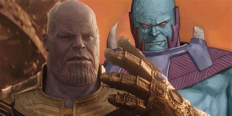 Thanos' Deadly Uncle Is Officially Unleashed On The Marvel Universe