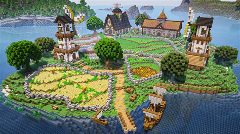 Medival Minecraft Farm