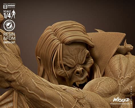 3d File Wicked Marvel Morbius Bust Tested And Ready For 3d Printing 👤 ・3d Printing Model To