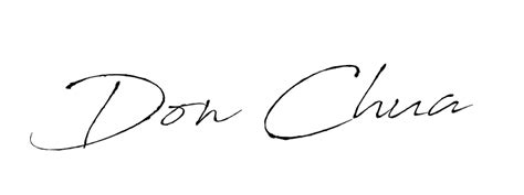 74 Don Chua Name Signature Style Ideas Great Electronic Signatures