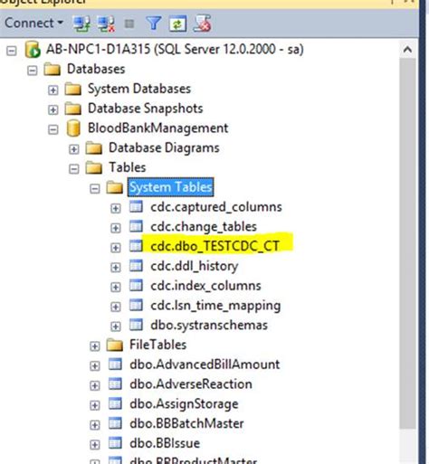 Change Data Capture In SQL Server