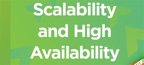 Scaling And High Availability