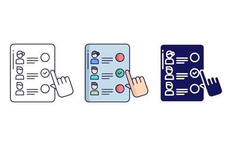 Premium Vector Vote Vector Icon
