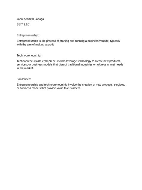 Technopreneurship 01activity 1 Pdf Technopreneurship 01activity 1 Pdf