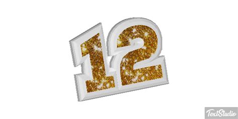 12 Number Animated  Logo Designs