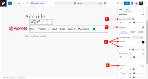 How To Style Menu In WordPress Elementor And Gutenberg