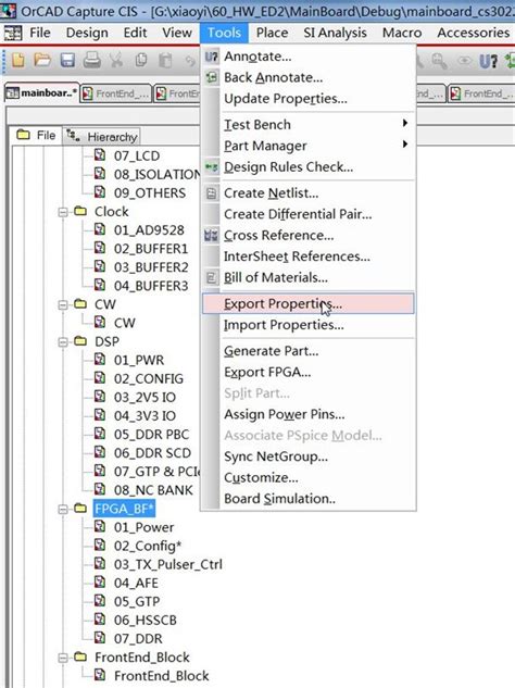How To Export Pin Property For A Large Heterogeneous Part PCB Design PCB Design IC