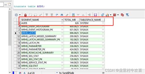 Oracle表空间满清理方案汇总分享oracle表空间满了怎么清理 Csdn博客