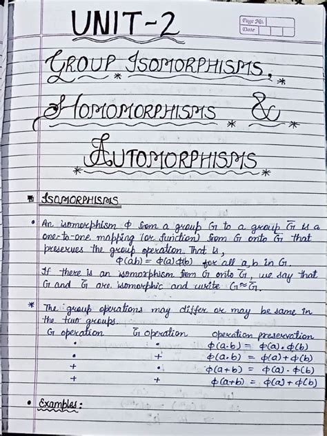 Group Theory Notes Ii Pdf