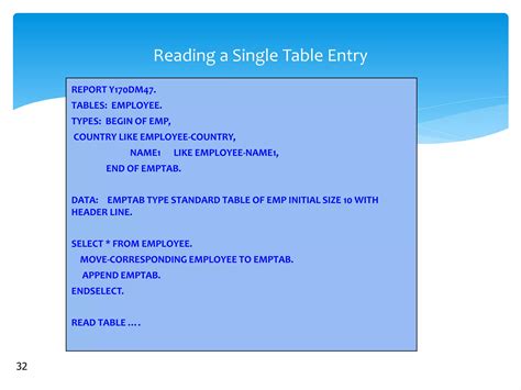 Sap Abap Data Structures And Internal Tables Pptx