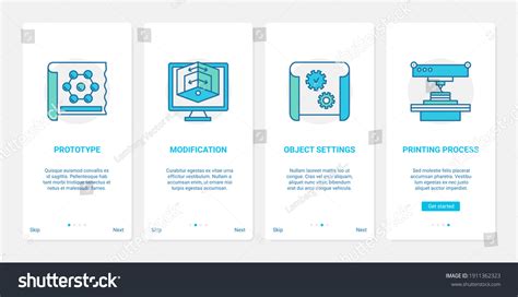 Creative 3d Modelling Process Scale Modification Stock Vector Royalty Free 1911362323
