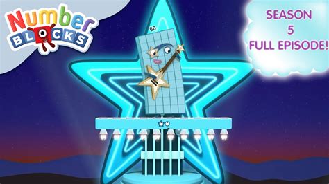 Numberblocks Sky High Fives 🖐 Multiplication Season 5 Full Episode 25 Learn To Count