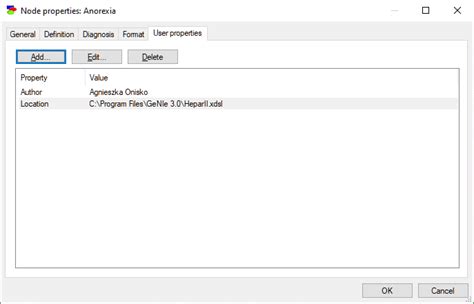 Building Blocks Of Genie Model And Component Properties Node Properties