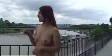 Yatima Naked Redhead Has Fun In Public Tnaflix