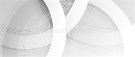 Modern Grey Wave Curve Abstract Presentation Background Stock