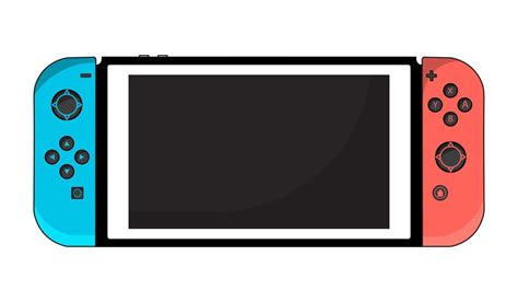 Nintendo Switch Game Controller Vector Design