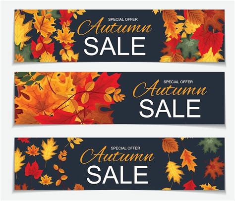 Fall Website Banners Free Vectors And Psds To Download