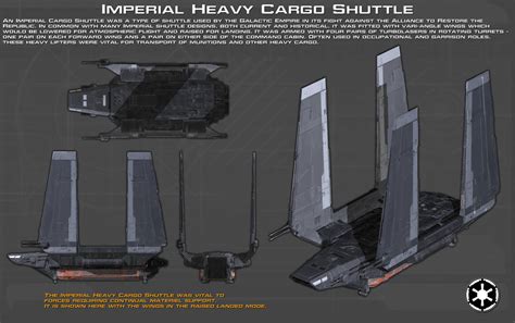 Imperial Heavy Cargo Shuttle Ortho 1 New By Unusualsuspex On Deviantart