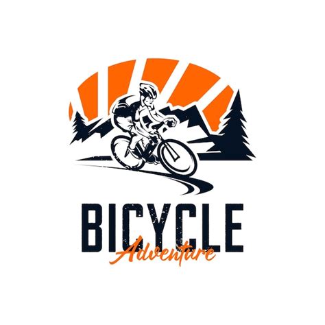 Premium Vector Cycle Adventure Vector Logo Design Template