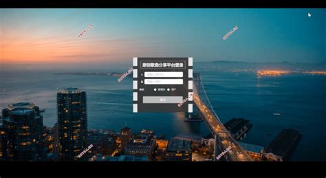 原创歌曲音乐分享平台的设计与实现 Springboot MySQL 含录像 Javaweb 计算机