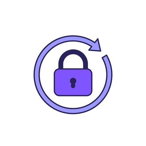 Password Reset Icon Security Concept Vector Art At Vecteezy