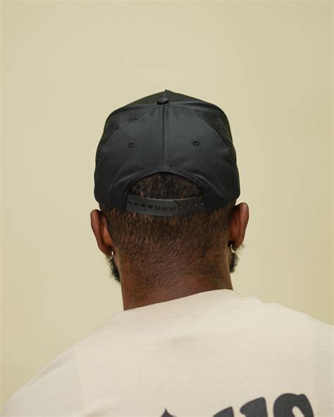 Reborn Kings Script Snapback In Black