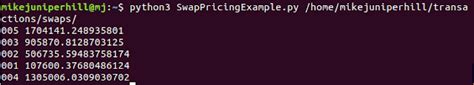 Path Python Creating QuantLib Swap Transactions Using JSON Deserialization