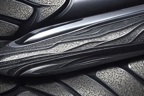 premium ai image metallic tapestry a unique fusion of smooth and