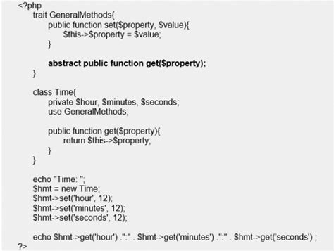 PHP Trait Define Trait Traits Definition Hindi
